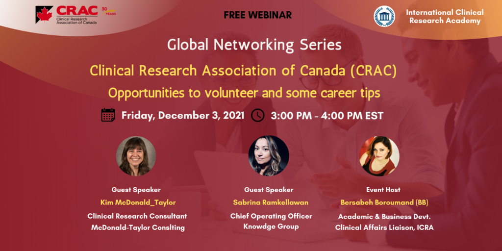 Want to work in Canadian clinical trials? Network with the Clinical ...